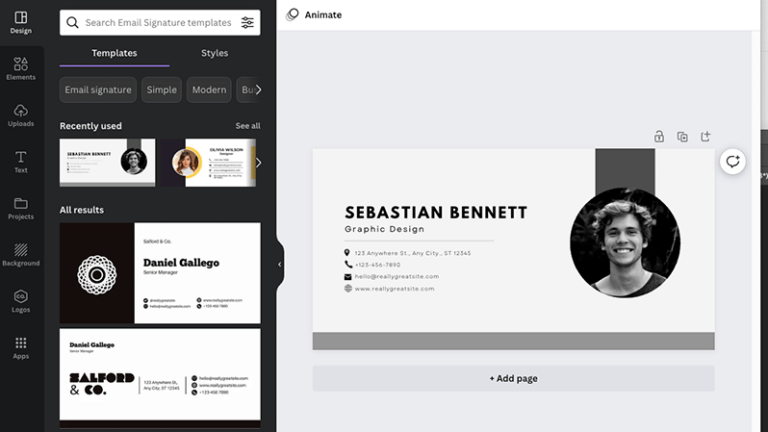 How to Create an Email Signature in Canva - Simple Guide