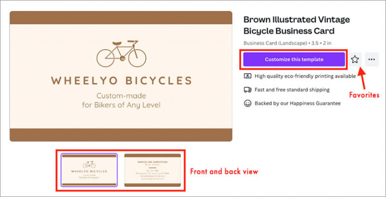 How to Make Business Cards in Canva