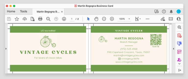 How to Make Business Cards in Canva