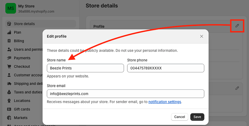 How to Change Your Shopify Store Name and URL (2024) — Simple Guide