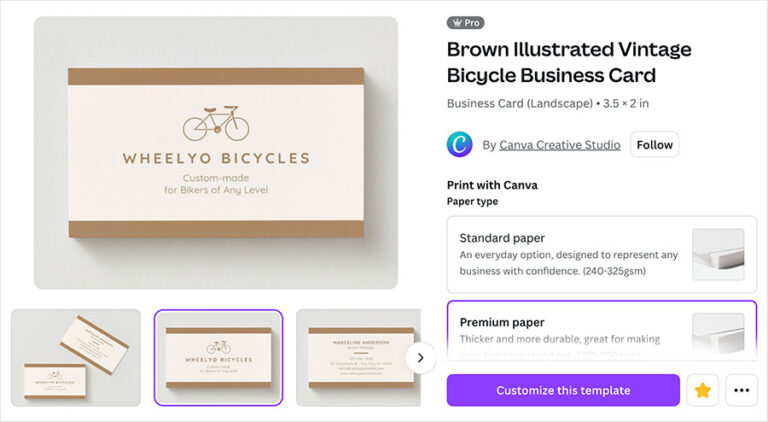 How to Make Business Cards in Canva
