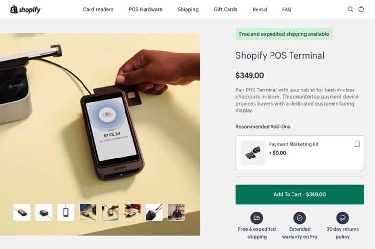 Shopify POS Pricing — POS Lite vs POS Pro