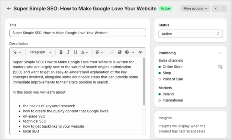 How to Sell an eBook on Shopify — Step-by-Step Guide