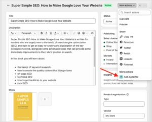 How to Sell an eBook on Shopify — Step-by-Step Guide