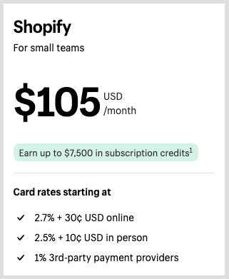 Shopify Pricing — A Guide to Shopify Plans and Fees
