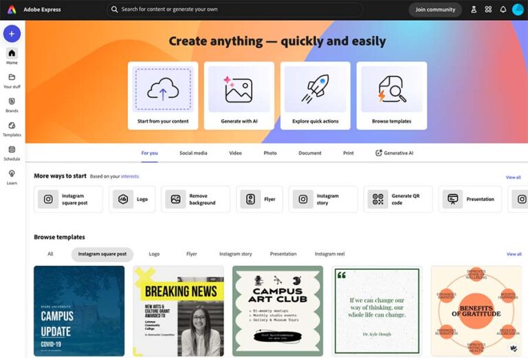 Adobe Express vs Canva — Which is Better?